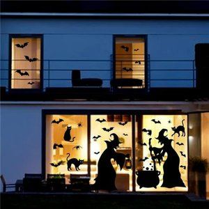 Holiday | Halloween Decorations Window Clings Decor Extra Large 2 ...